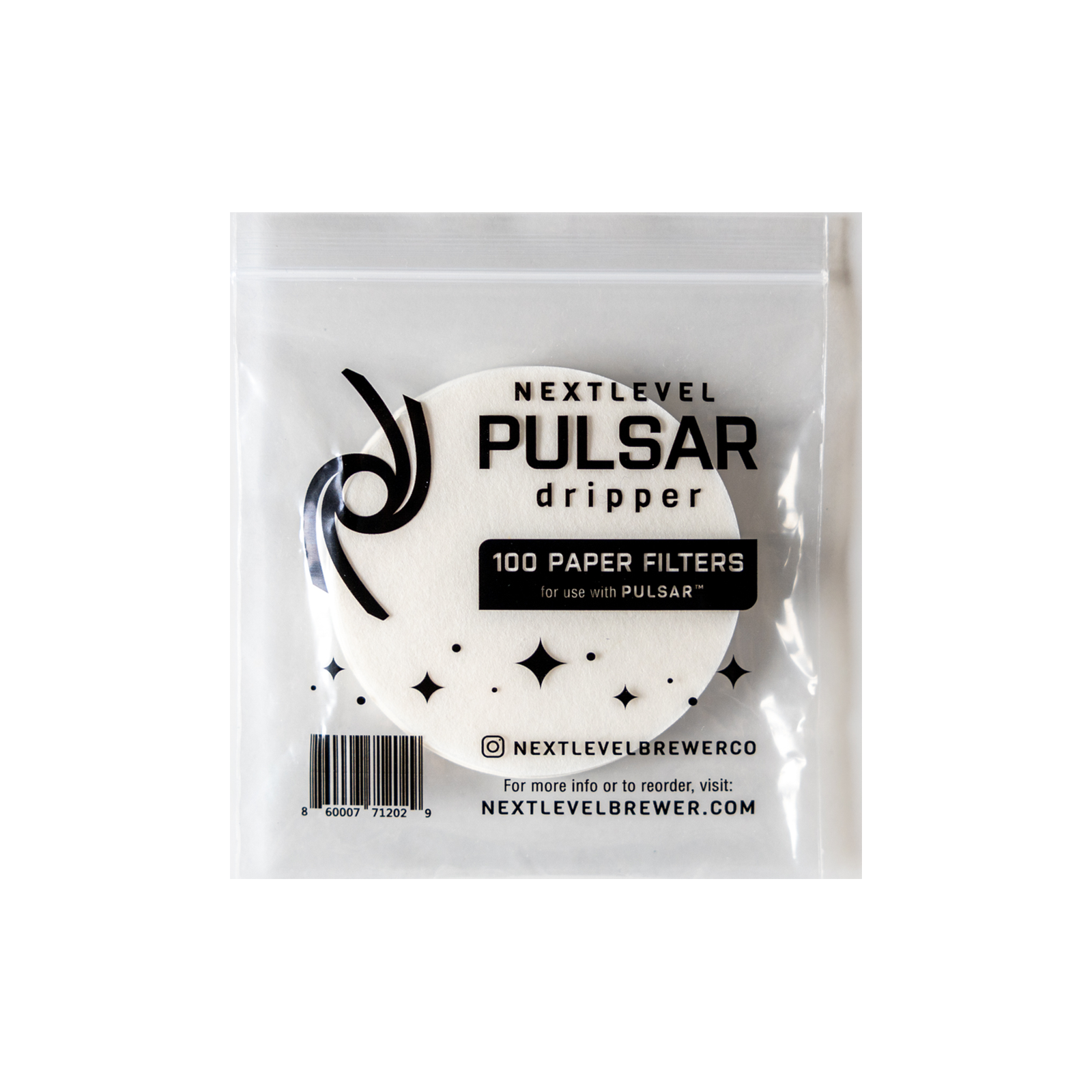 NextLevel Pulsar and Tricolate paper filters (100 pc) | doubleshot